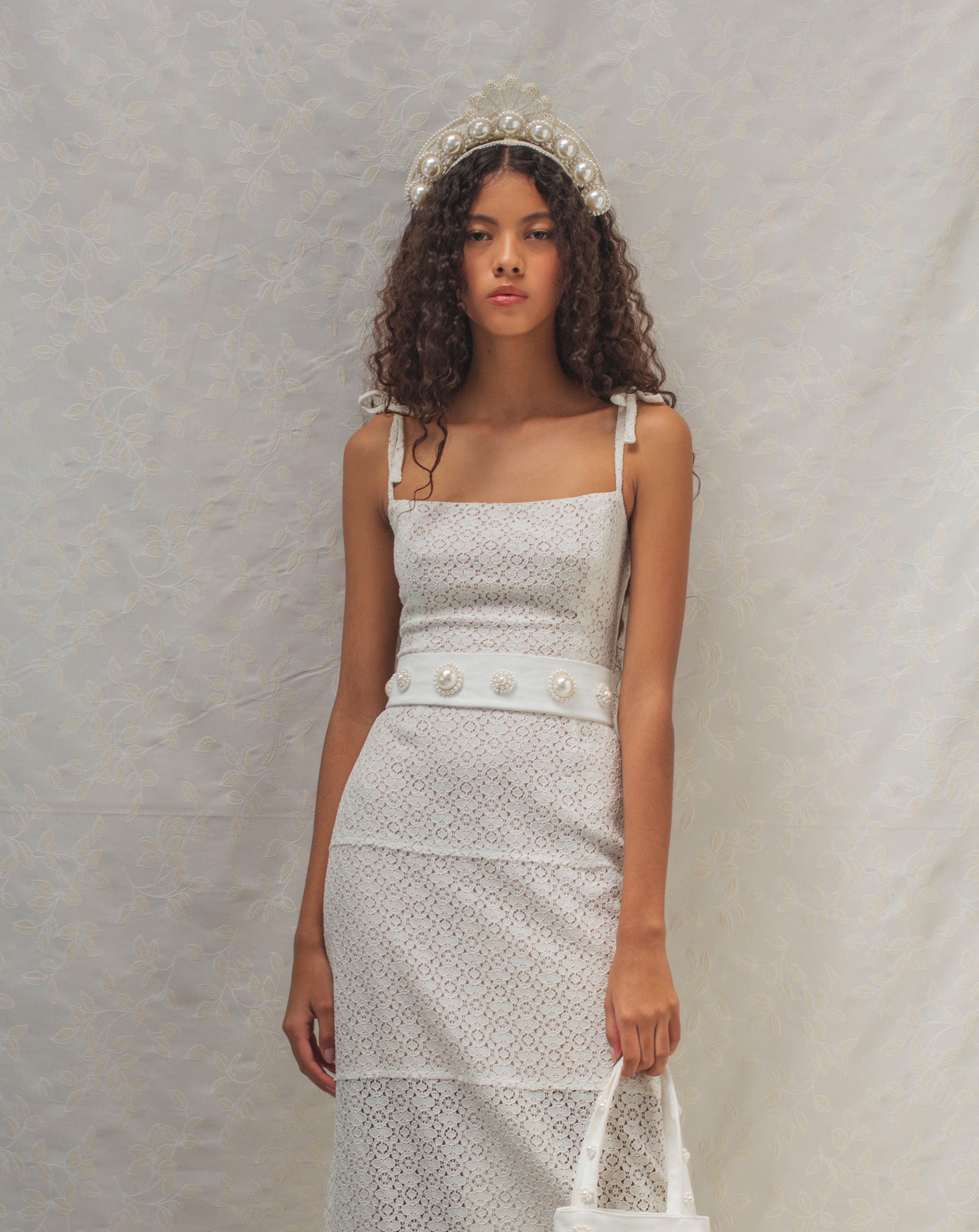 Halo Pearl Headpiece – Magnetic Midnight